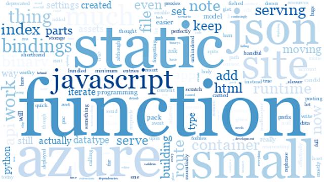 Serving a small static Site from Azure Functions - Tao of Mac